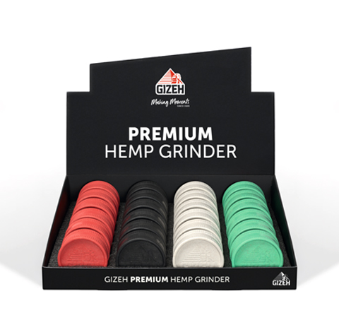 Display Grinder Hemp Gizeh 55 mm 24 unid - Distribuidora Heinrich