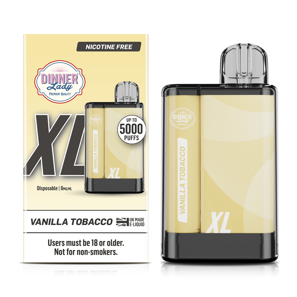 Vape PenXL Dinner Lady Vainilla Tobacco 0% NIC 5000 PUFFS ...