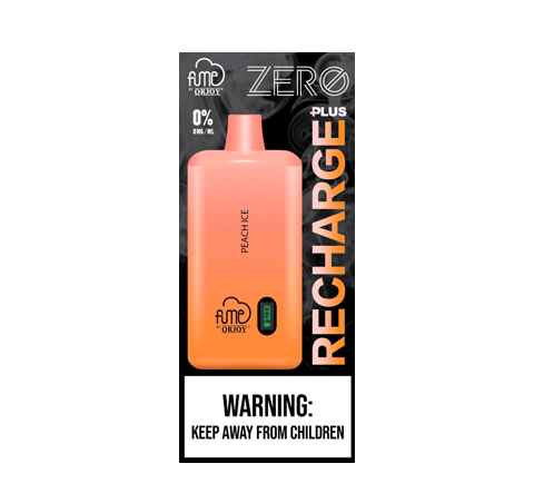 Vape Fume Recharge Plus 0% Nic 10.000 Puff Peach Ice - Distribuidora ...