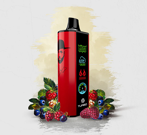 Vape Fume Nicky Jam 15.000 Puff Ojos Rojos (Cherry Berries ...