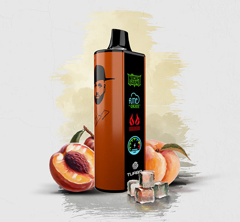 Vape Fume Nicky Jam 15.000 Puff 0% Nic Peach XXX (Peach ICE ...